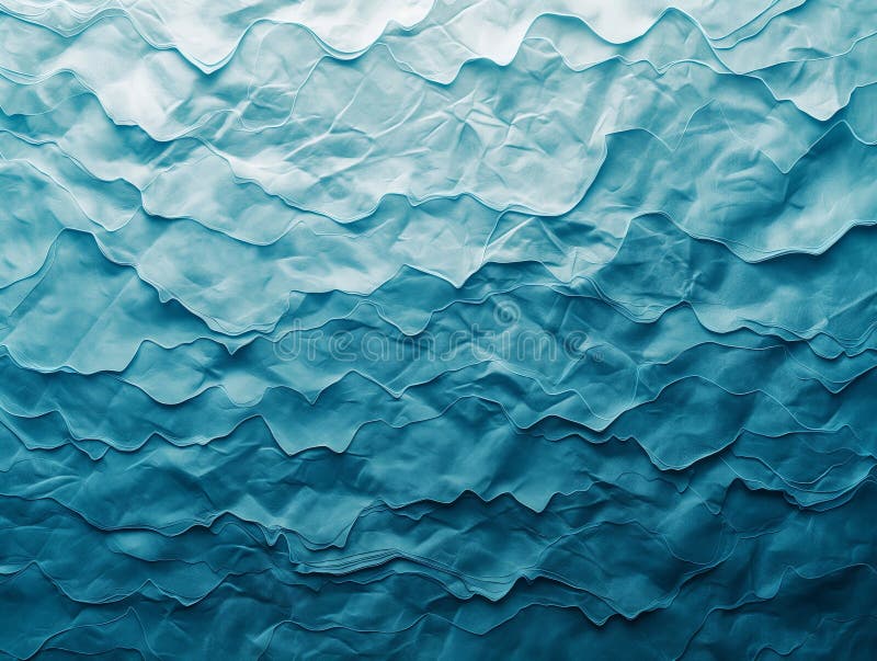 Abstract Blue Fabric Waves stock image. Image of gradient - 319067041