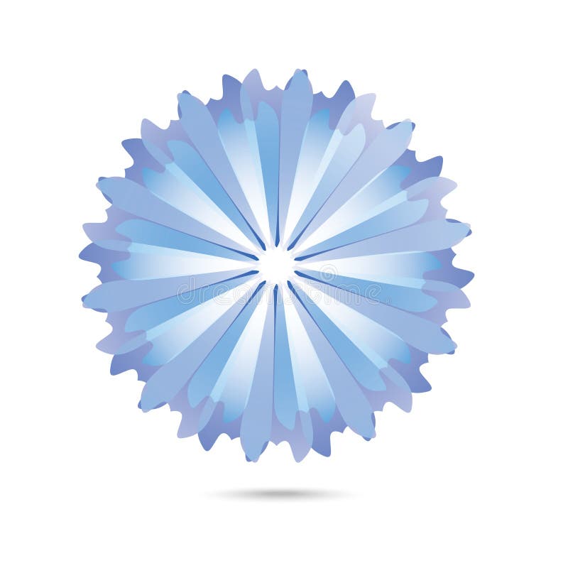 Abstract blue figure stock vector. Illustration of abstract - 46861185