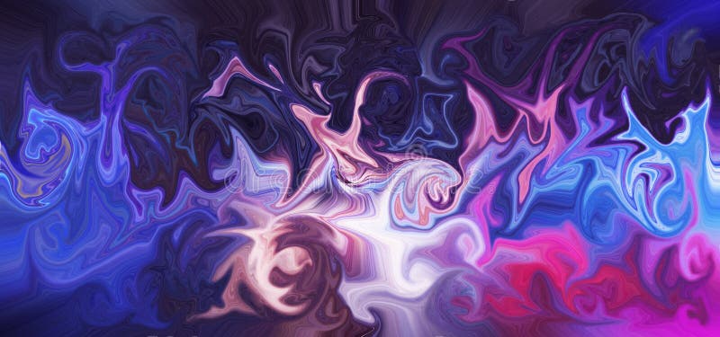 Fire and Ice Fluid Background Stock Illustration - Illustration of ...