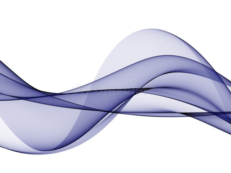 Abstract Blue Flow Wave Background Stock Illustration - Illustration of ...
