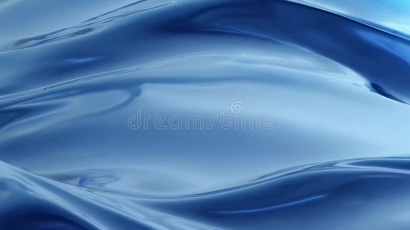 Abstract Blue Flowing Waves with a Serene and Calm Texture, Smooth ...