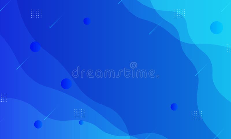 Abstract Blue Fluid Background Stock Vector - Illustration of geometric ...
