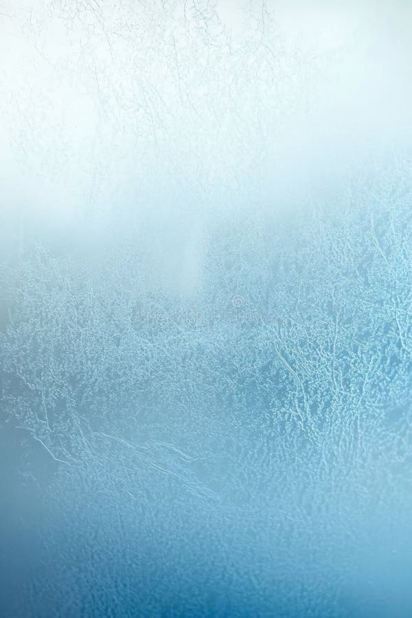 Abstract Blue Frost Pattern Winter Ice Texture High Quality Image Stock ...