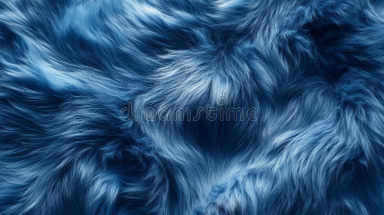 Abstract Blue Fur Texture with Light and Dark Shades Stock Illustration ...
