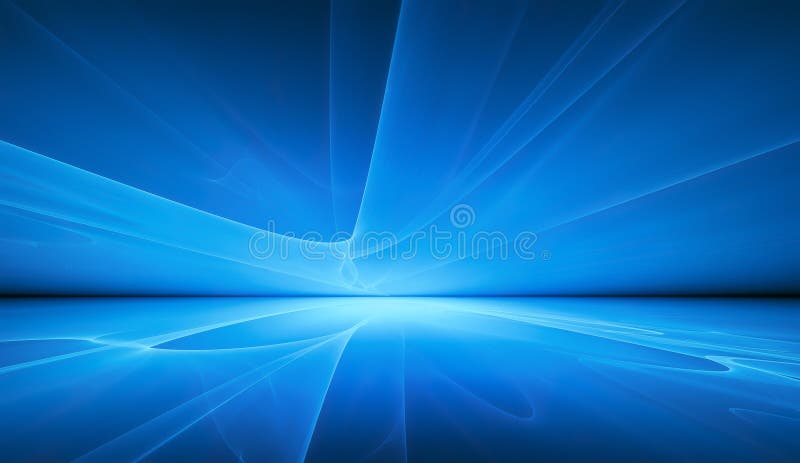 Abstract Blue Futuristic Background Stock Illustration - Illustration ...