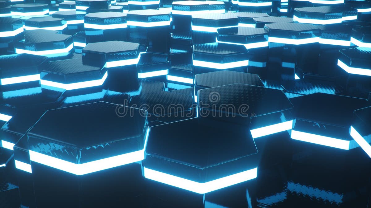 507 Abstract Metal Background Design Pattern Hexagon Concept Stock ...