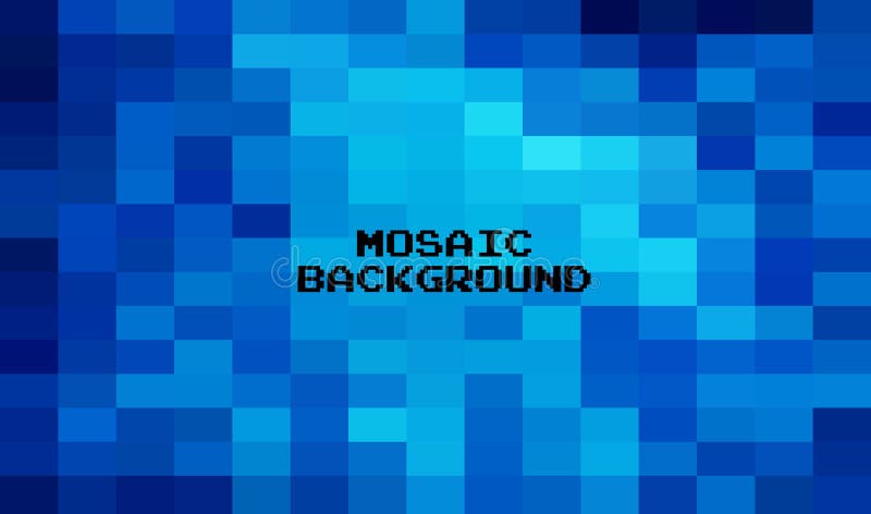 Abstract Blue Geometric Background, Creative Design Templates. Pixel ...