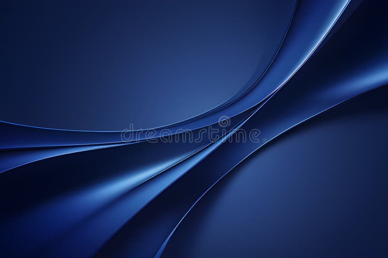 Abstract Blue Geometric Background. Dynamic Shapes Composition. Vector ...