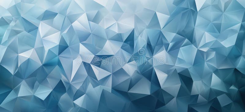 Abstract Blue Geometric Background with Triangular Shapes and Gradients ...