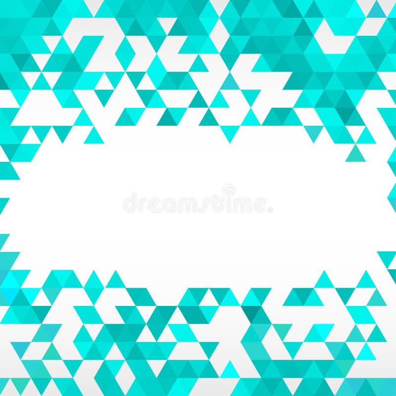 Abstract Blue Geometric Background Stock Vector - Illustration of ...