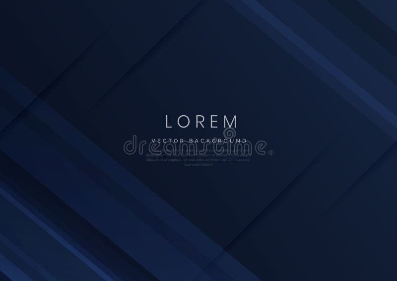 Abstract Blue Geometric Diagonal Overlay Layer Background Stock Vector ...