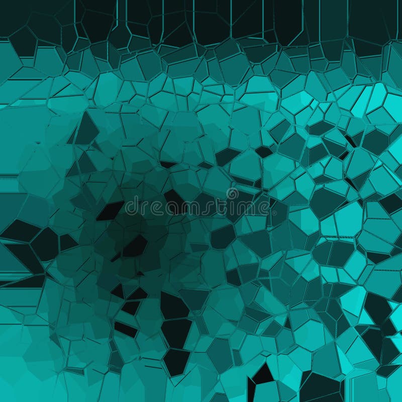 Abstract Blue Geometric Pattern Background Stock Illustration ...