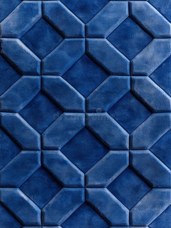 Abstract Blue Geometric Pattern Stock Illustration - Illustration of ...