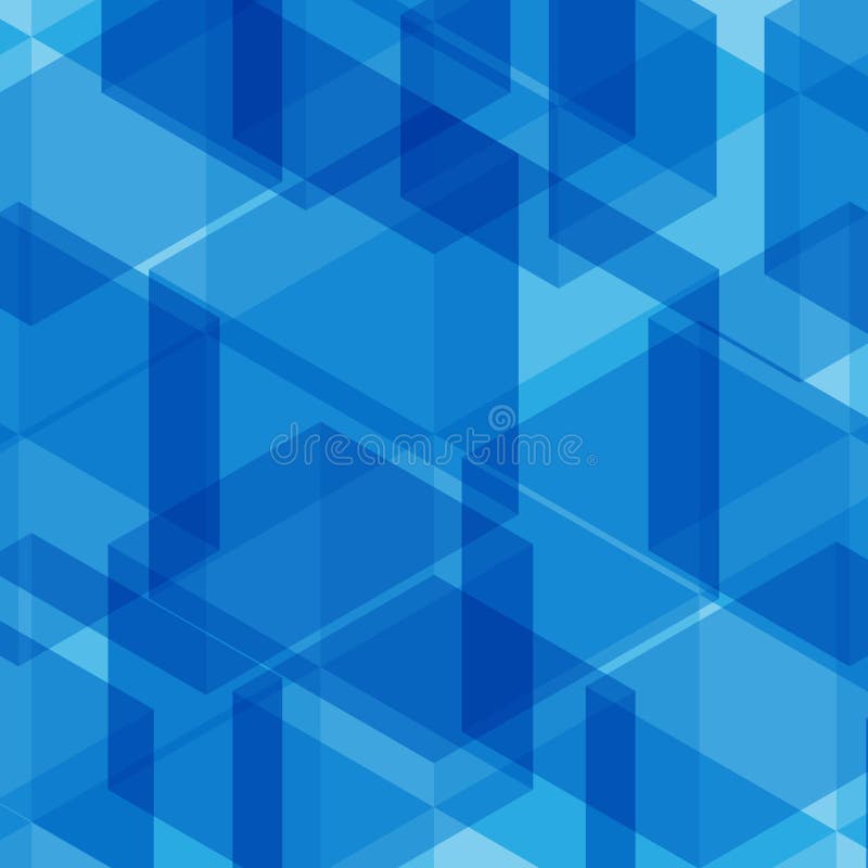 Abstract Blue Geometric Polygon Background Compose by Triangle Stock ...