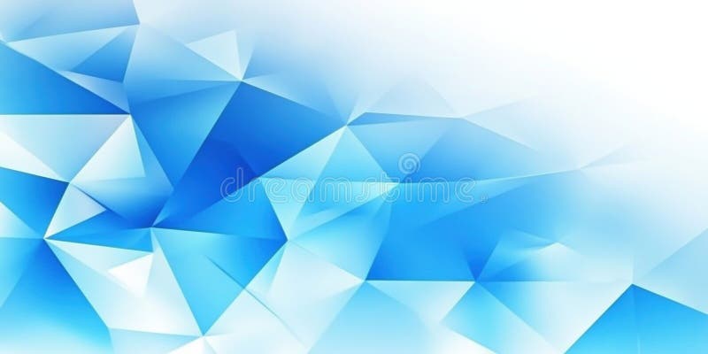 Abstract Blue Geometric Polygon Background Stock Image - Image of ...