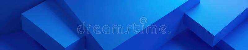 Abstract Blue Geometric Shapes, Sharp Angles, Vibrant Hues, Home ...