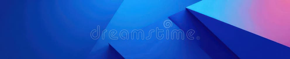 Abstract Blue Geometric Shapes, Sharp Angles, Vibrant Hues, Polygon ...