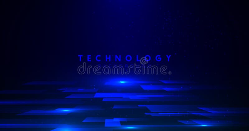 Abstract Blue Geometric Square Movement Background. Science and Health ...