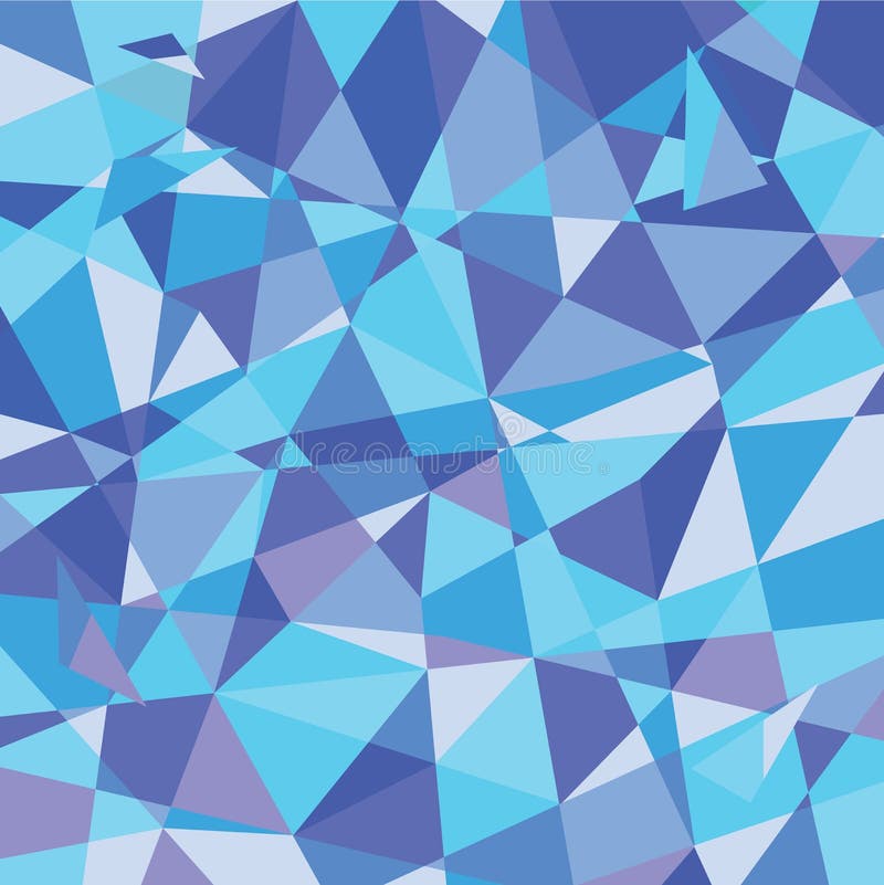 Abstract Blue Shade Geometry Background Vector Illustration Stock ...