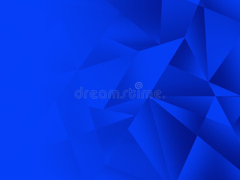 Abstract Blue Geometry Pattern Background Stock Illustration ...