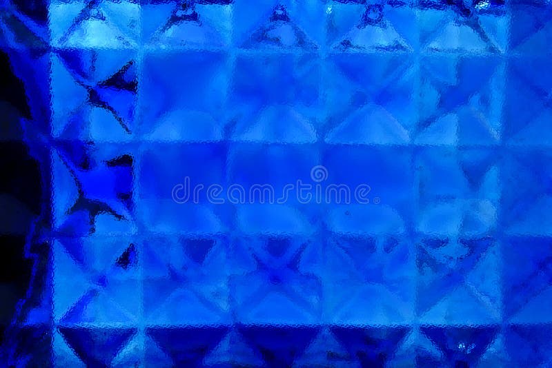 Abstract Blue Glass Background Stock Image - Image of vivid, closeup ...