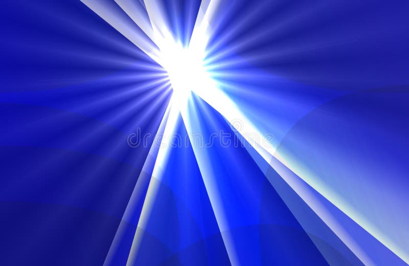Abstract Blue Glowing Background. Modern, Waves. Stock Illustration ...