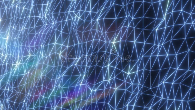 Abstract Blue Glowing Mesh Network Stock Illustrations – 23,829 ...