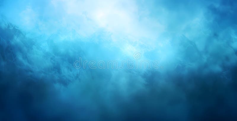 Abstract Blue Gradient Background with Blurred Edges Stock Illustration ...