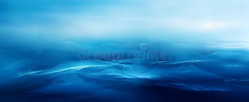 Abstract Blue Gradient Background with Blurry Edges Stock Illustration ...