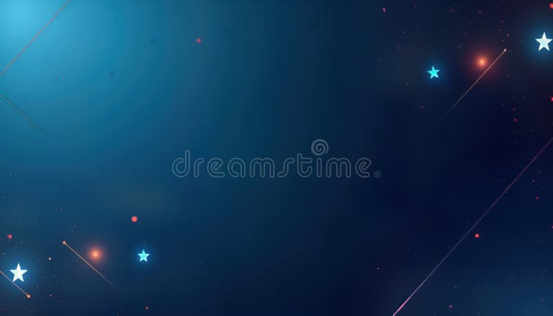 Abstract Blue Gradient Background with Diagonal Lines, Stars ...