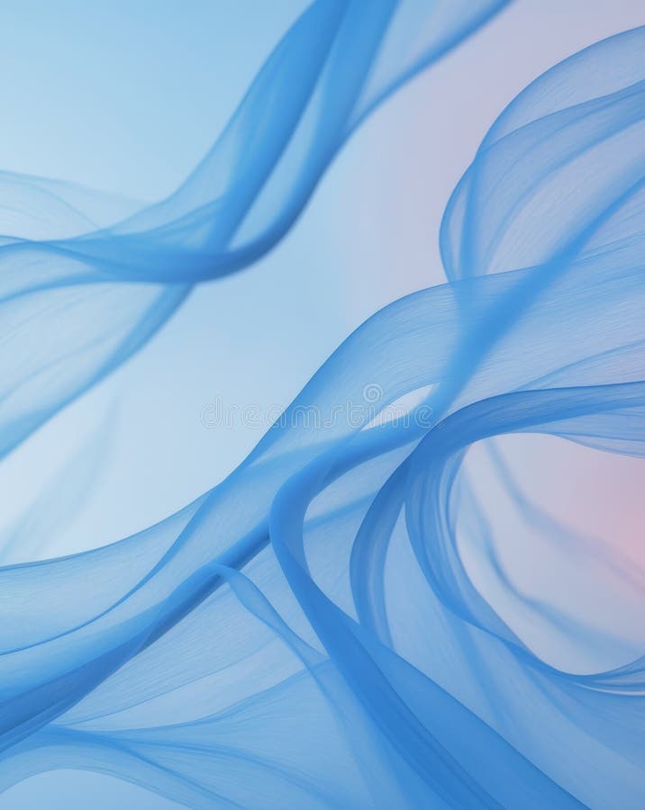 Abstract Blue Gradient Background with Flowing Lines Stock Photo ...