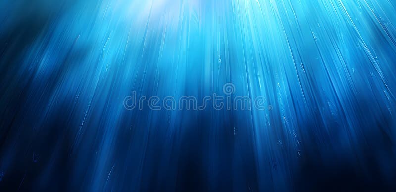 Abstract Blue Gradient Background with Light Rays Stock Illustration ...