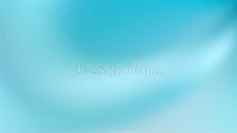 Abstract Blue Gradient Background. Smooth Fluid Waves Stock Vector ...
