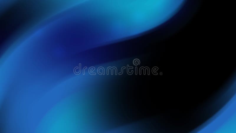 Abstract Blue Gradient Background with Soft Wavy Light and Motion Blur ...