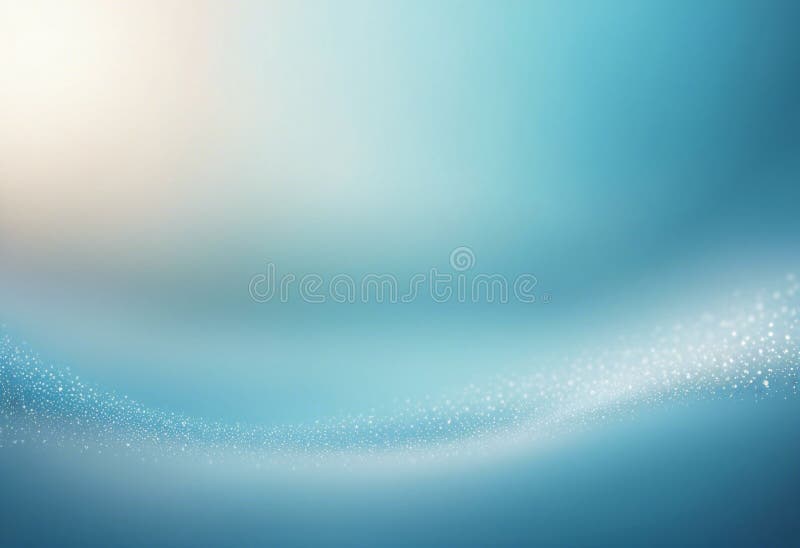 Abstract Blue Gradient Background with Sparkling Bokeh Lights. AI ...