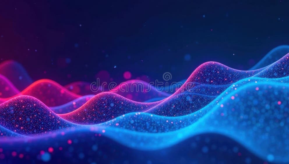 Abstract Blue Gradient Chart Design with Data Visualization, Digital ...
