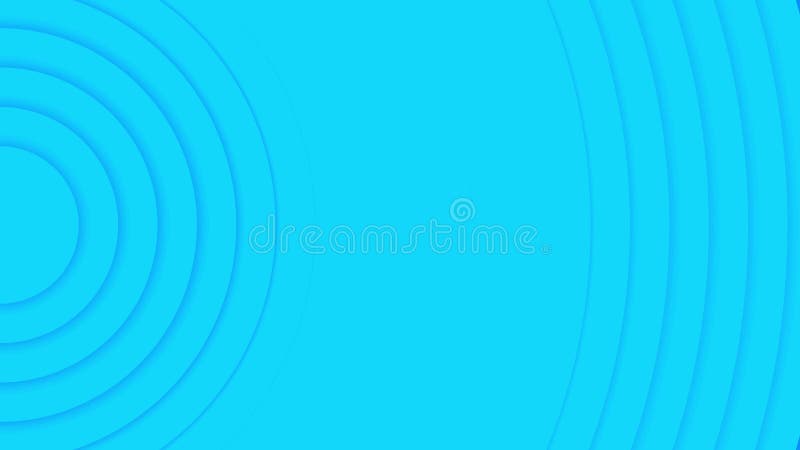 Abstract Blue Gradient Circles Pristine Backdrop Loop Animation. Stock Footage - Video of ...