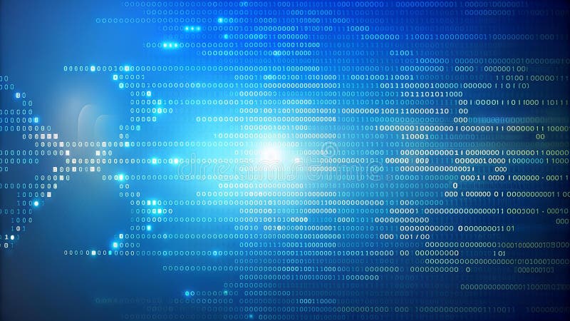 Abstract Blue Gradient with Code Snippet and Variable Name Generative ...