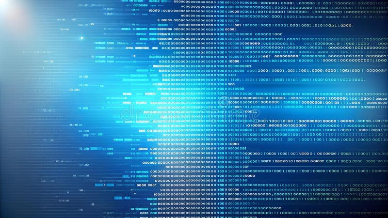 Abstract Blue Gradient with Code Snippet and Variable Name Generative ...