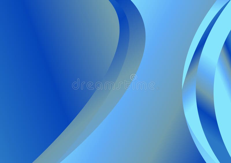 Abstract Blue Gradient Curve Background Vector Image Beautiful Elegant ...