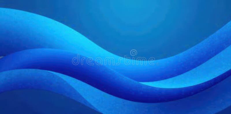 Abstract Blue Gradient Curves, Overlapping Layers, Shapes, Pattern ...