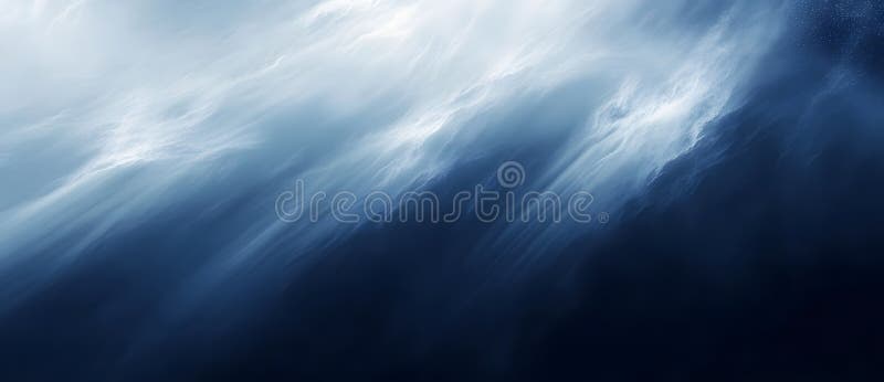 Abstract Blue Gradient with Light Rays Stock Illustration ...