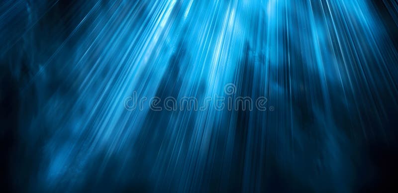 Abstract Blue Gradient Light Rays Background Stock Illustration ...