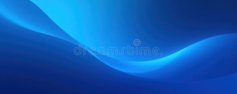 Abstract Blue Gradient with Soft Light Effects, Smooth, Shades of Blue ...