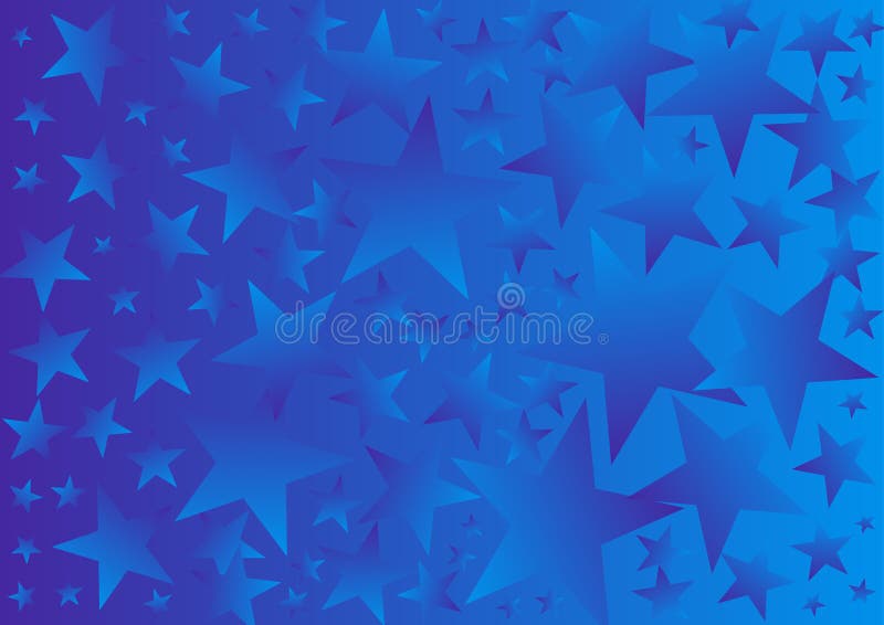 Abstract Blue Gradient Star Background Vector Beautiful Elegant ...