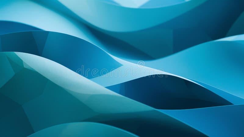 Abstract Blue Gradient with Subtle Geometric Shapes Stock Illustration ...