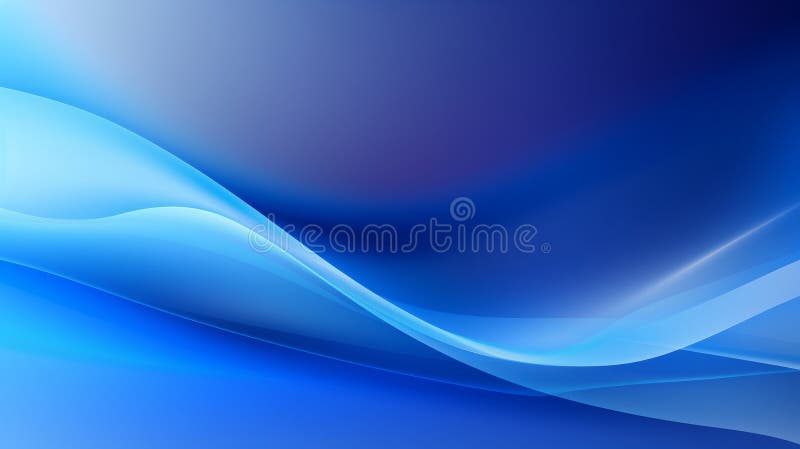 Abstract Blue Gradient Technology Background AI Generated Stock ...