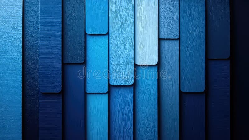 Abstract Blue Gradient Texture with Overlapping Square Brush Strokes in ...