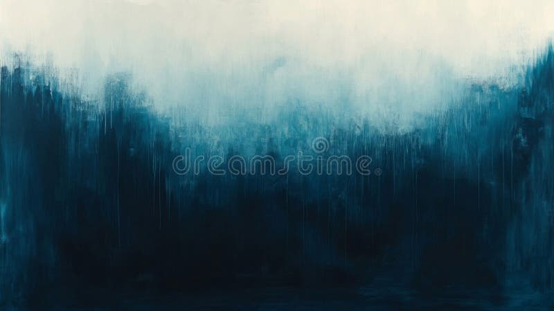 Abstract Blue Gradient Texture Painting Stock Illustration ...