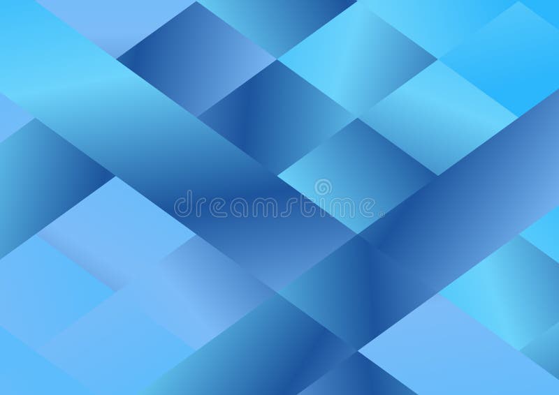 Abstract Blue Gradient Triangle Pattern Background Stock Vector ...